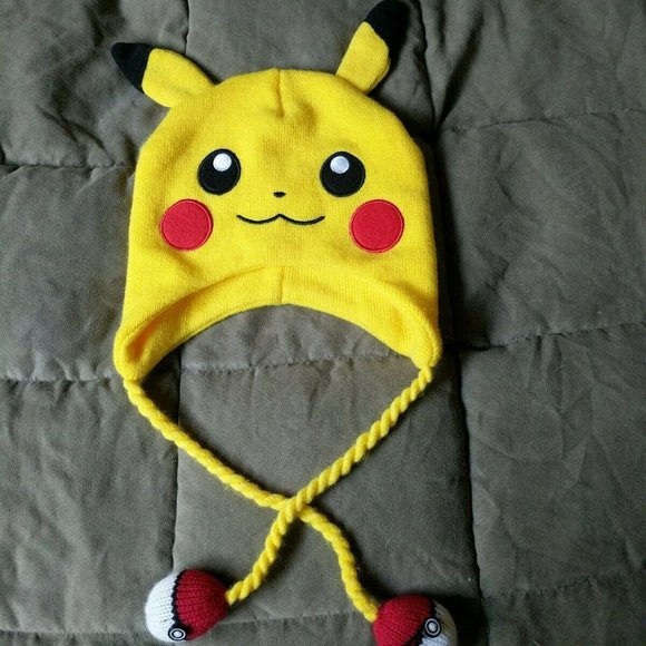 Pokemon | Accessories | 2 For 2 Pokemon Pikachu Beanie Hat | Poshmark